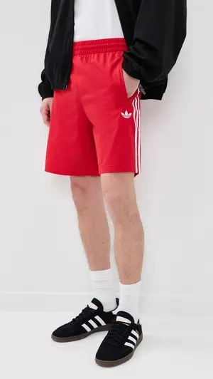 Adidas Firebird 7.5 Inch Inseam Shorts - Better Scarlet
