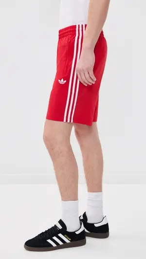 Adidas Firebird 7.5 Inch Inseam Shorts - Better Scarlet