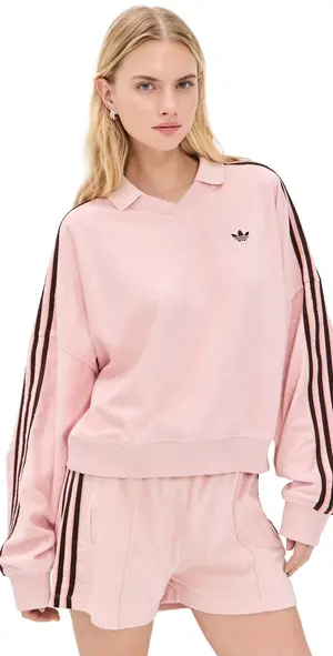 Adidas Striped Sweatshirts Hoodies For Women