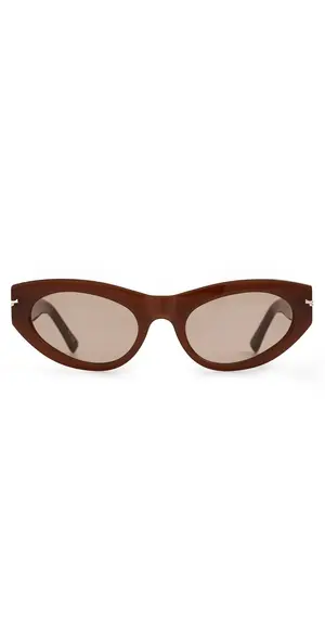 LUV LOU The Sofia Sunglasses - Auburn