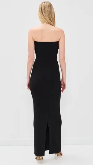 Norma Kamali Strapless Maxi Dress