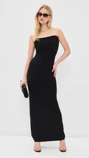 Norma Kamali Strapless Maxi Dress