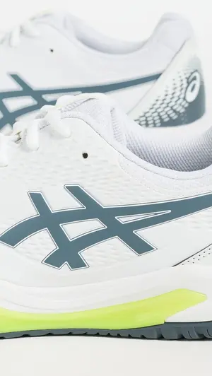 Asics Gel-dedicate Tennis Sneakers - White/ironclad