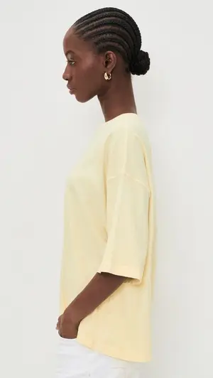 Free People Oversized Tee - Perfect Flan