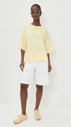 Free People Oversized Tee - Perfect Flan