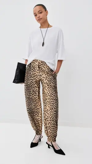 NACKIYE Topkapi Cheetah Print Pants - Leopard