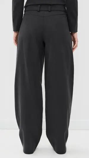 PEACHY DEN Bardot Tailored Pleat Trousers