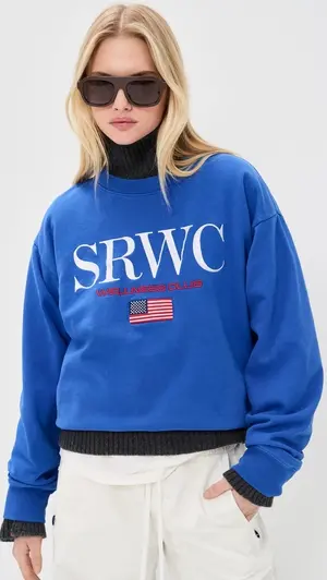 SPORTY & RICH Nautical Pullover