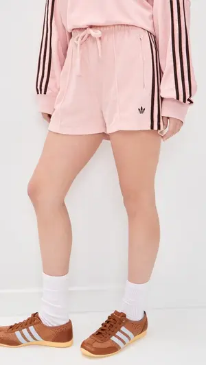 Adidas Terry Cloth Drawstring Shorts