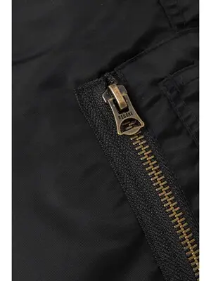 RE/DONE Cropped Shell Bomber Jacket