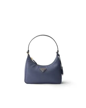 Prada Re-edition 2005 Re-nylon And Saffiano Mini Bag - Blue