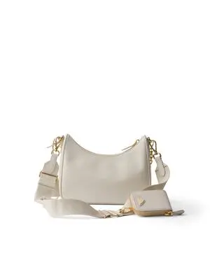 Prada Re-edition 2005 Saffiano Leather Bag - Neutral