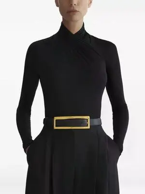 Mugler Long Sleeve Blouses