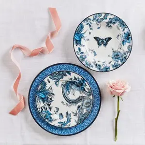 Marchesa Monarcha Porcelain Salad Plate Set Of 4