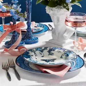 Marchesa Monarcha Porcelain 12-piece Dinnerware Set