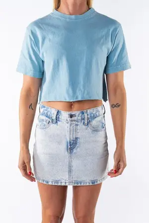 ARIKO Denim Mini Skirt