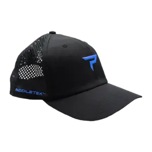 PADDLETEK Performance Icon Trucker Hat - Black/red