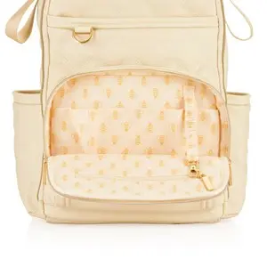 ITZY RITZY Boss Plus Large Diaper Backpack - Milk & Honey