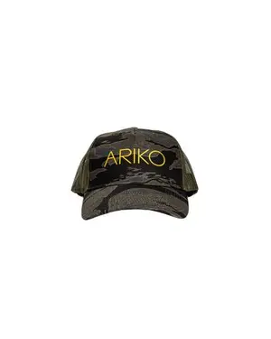 ARIKO Camo Logo Trucker Hat - Ocean Tiger Camo