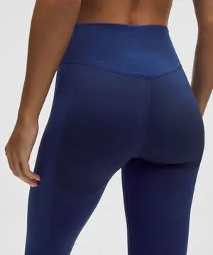 Lululemon High-rise Training Tight 25 - Deep Sea Blue/true Navy