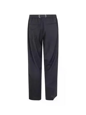 WHITE SAND Buckle Detail Trousers