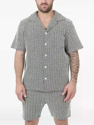 NIKBEN Patterned Short-sleeve Shirt