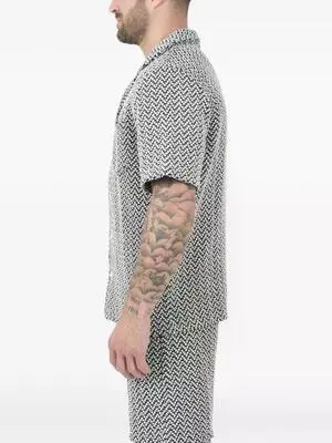 NIKBEN Patterned Short-sleeve Shirt