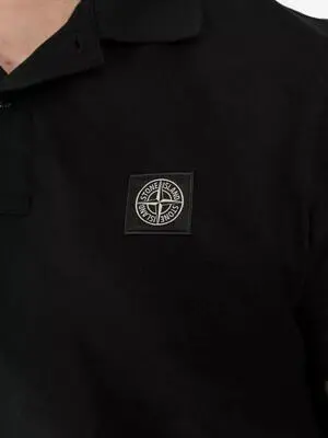 Stone Island Logo-patch Polo Shirt