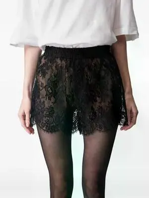 ARTICLE TEN Lace Mini Shorts
