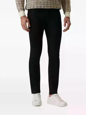 Guess Miami Logo-patch Jeans - Black