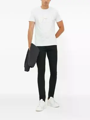 Guess Chris Logo-patch Jeans - Black