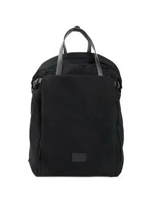 Giorgio Armani Logo-detail Backpack - Black