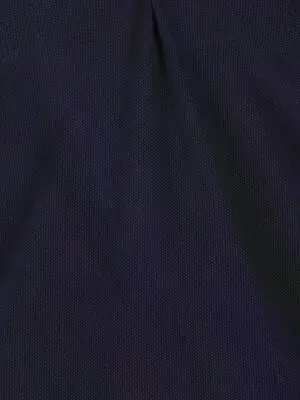 Saint Laurent Ribbed Polo T-shirt - Blue