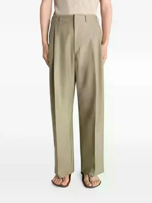LEMAIRE Pleated Tailored Trousers - Neutrals
