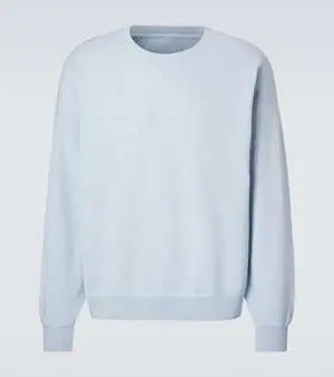 Visvim Jumbo Cotton Jersey Sweatshirt - Blue