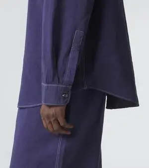 Studio Nicholson Louro Cotton And Linen Shirt