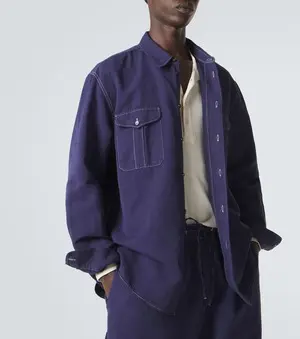 Studio Nicholson Louro Cotton And Linen Shirt