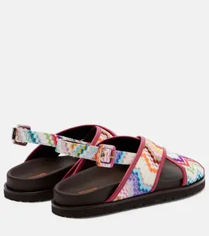 Missoni Allan Zigzag Sandals - Multicoloured