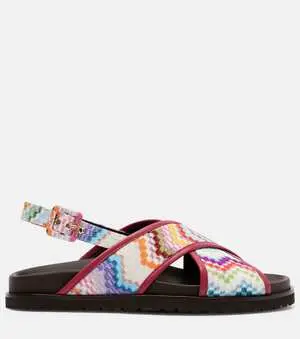 Missoni Allan Zigzag Sandals - Multicoloured