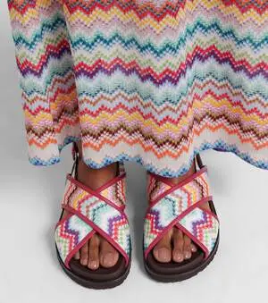 Missoni Allan Zigzag Sandals - Multicoloured