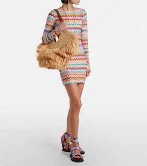 Missoni Maud Chevron Twill Sandals