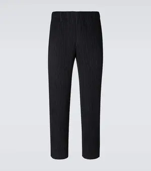 Issey Miyake Basics Pleated Straight Pants