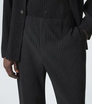 Issey Miyake Basics Pleated Straight Pants