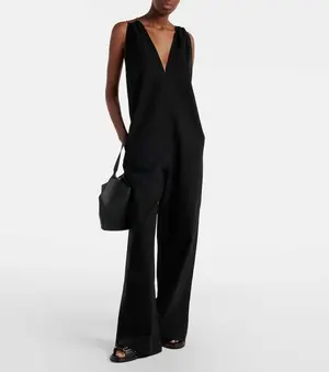 Plan C Cotton Crepe Jumpsuit