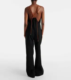 Plan C Cotton Crepe Jumpsuit