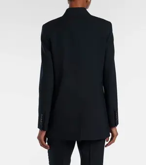 Gucci Wool Mélange Double-breasted Blazer