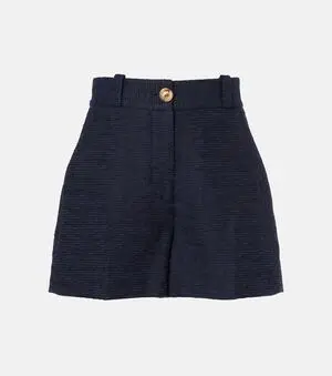 BLAZÉ MILANO Teke Cotton-blend Shorts
