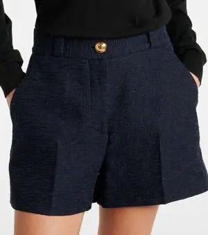 BLAZÉ MILANO Teke Cotton-blend Shorts