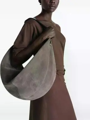 LEMAIRE Large Quiver Clip Shoulder Bag - Grey