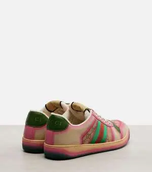 Gucci Screener Leather Sneakers
